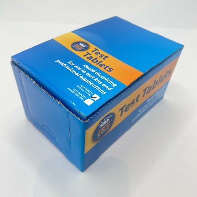 DPD No1 Free Chlorine 1000 x Tablets DPD1 Rapid Pool Water Test ...