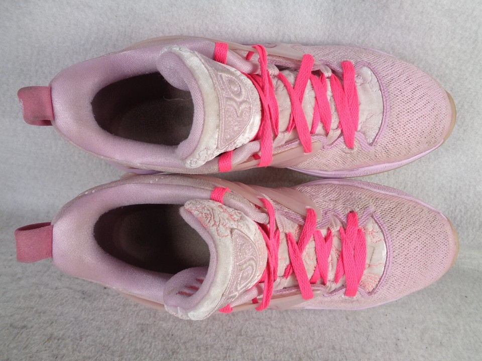 Nike KD Zoom 15 Aunt Pearl Basketball Shoes Mens US 10 DQ3851-600 Pink Mesh | eBay