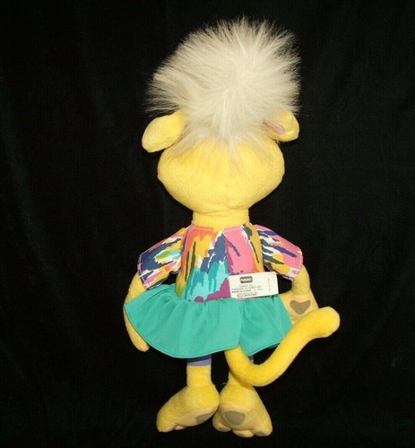 Allegra's Window Lindi Yellow Dog Plush Stuffed Animal Vtg 1995 ...