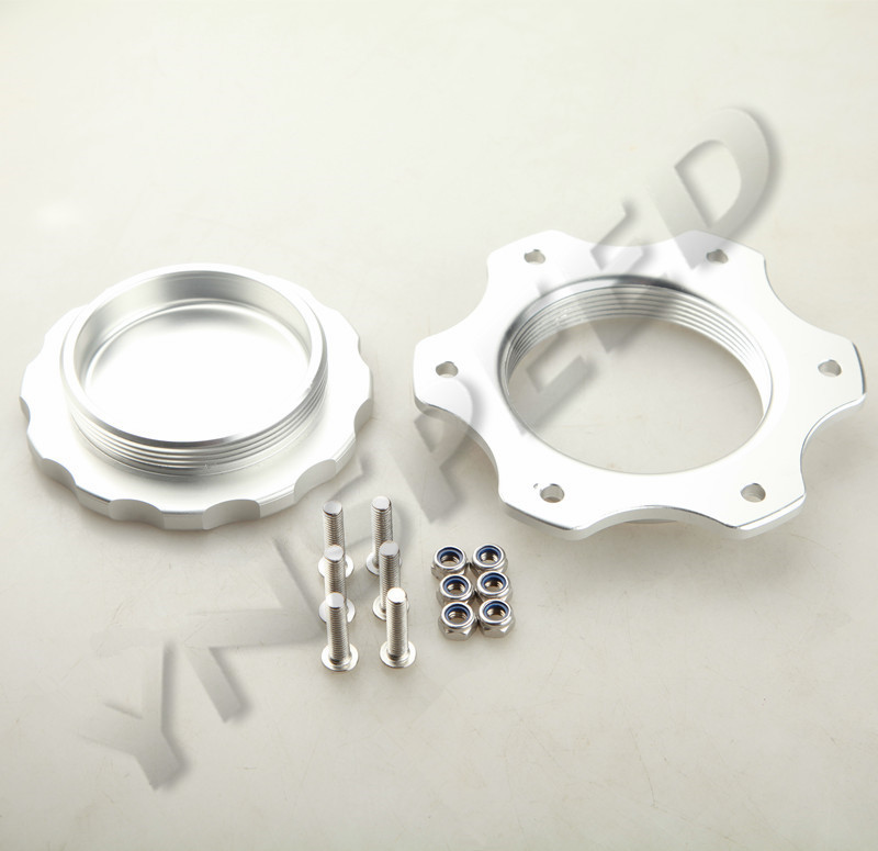 4" OD 7613A Aluminum Billet Fuel Cell Cap Assembly for JAZ Fuel Cells ...