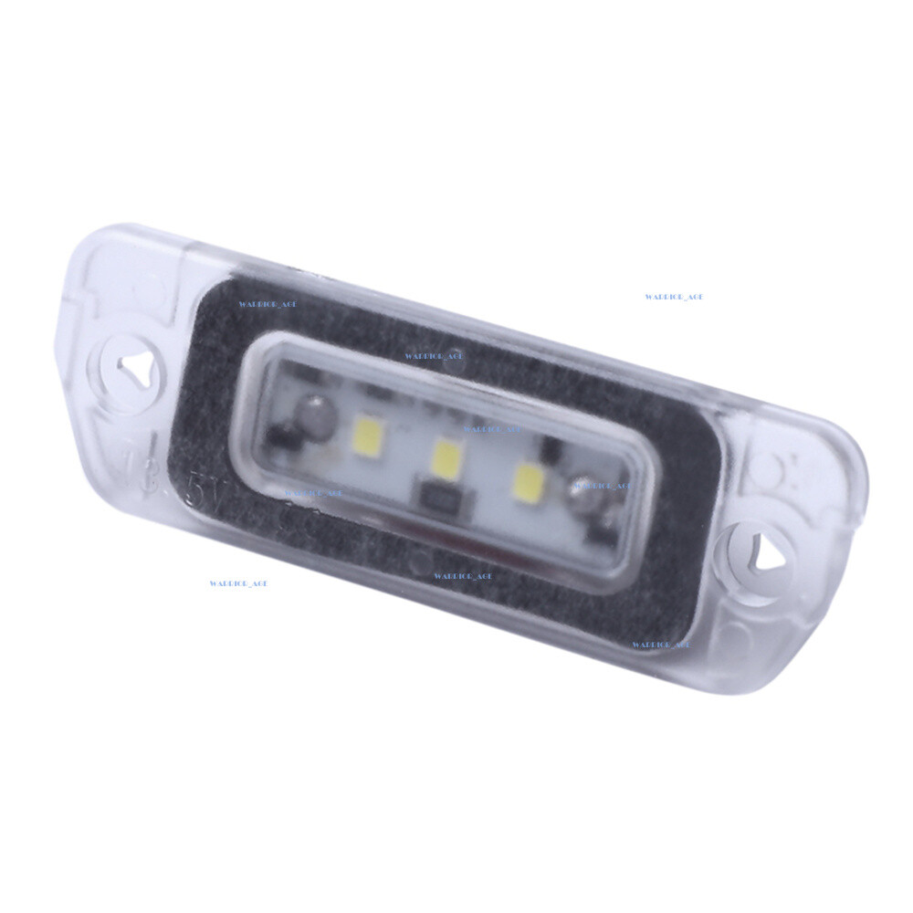 2Pcs License Plate Light LED A2518200166 For Benz ML GL R Class W164 ...