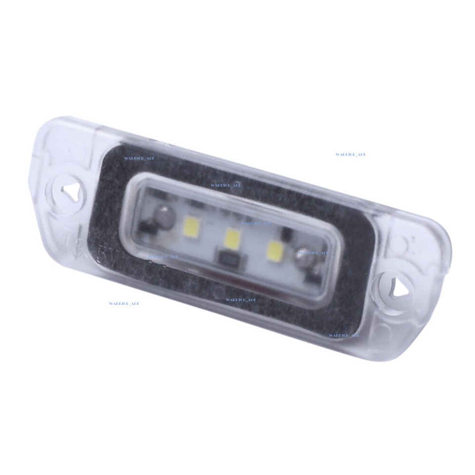 2Pcs License Plate Light LED A2518200166 For Benz ML GL R Class W164 ...