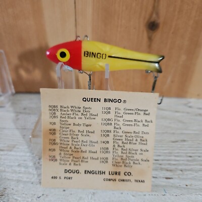 Other - Vintage Bingo Hump Lures