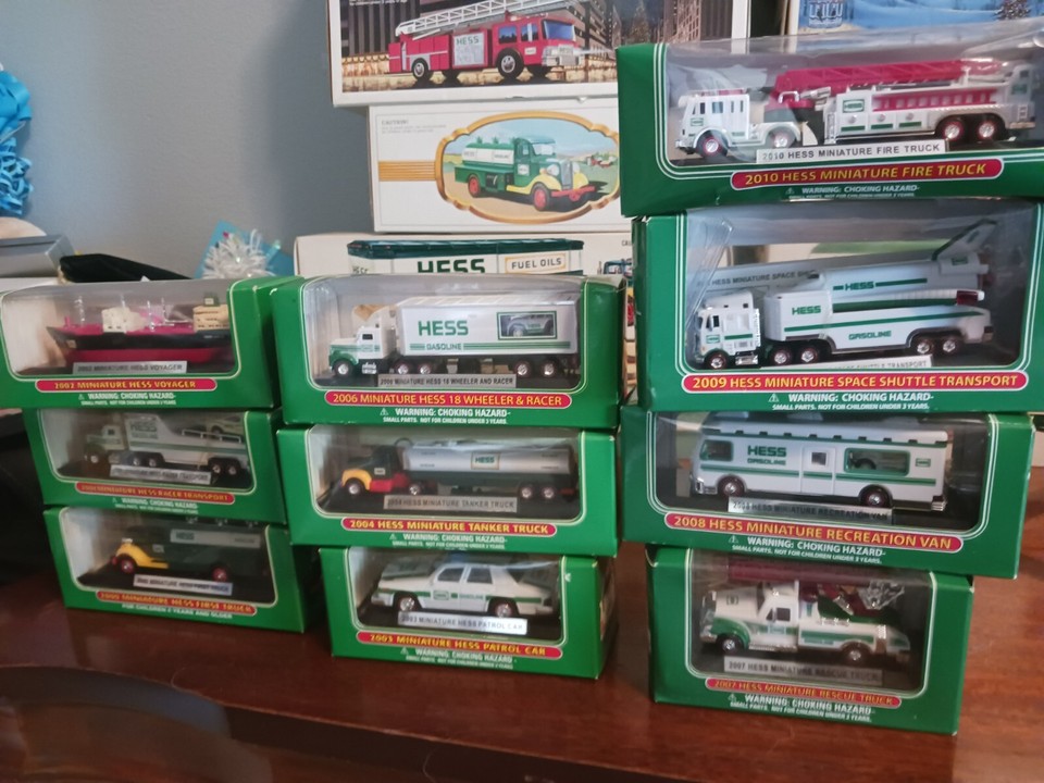 Hess trucks collection brand new in original boxes | eBay
