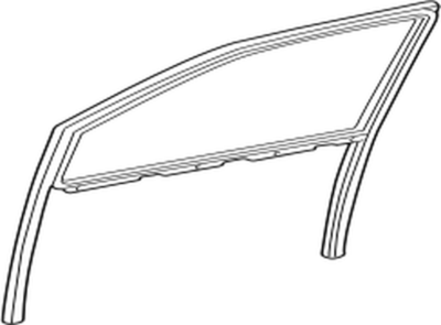 68141-50013 Toyota Run, front door glass, rh 6814150013, New Genuine ...