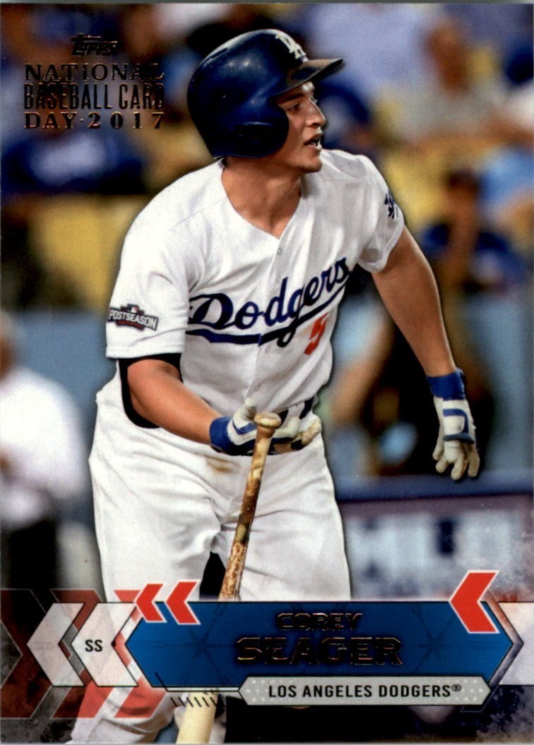 2017 Topps National Baseball Card Day - Corey Seager #3 for sale online ...