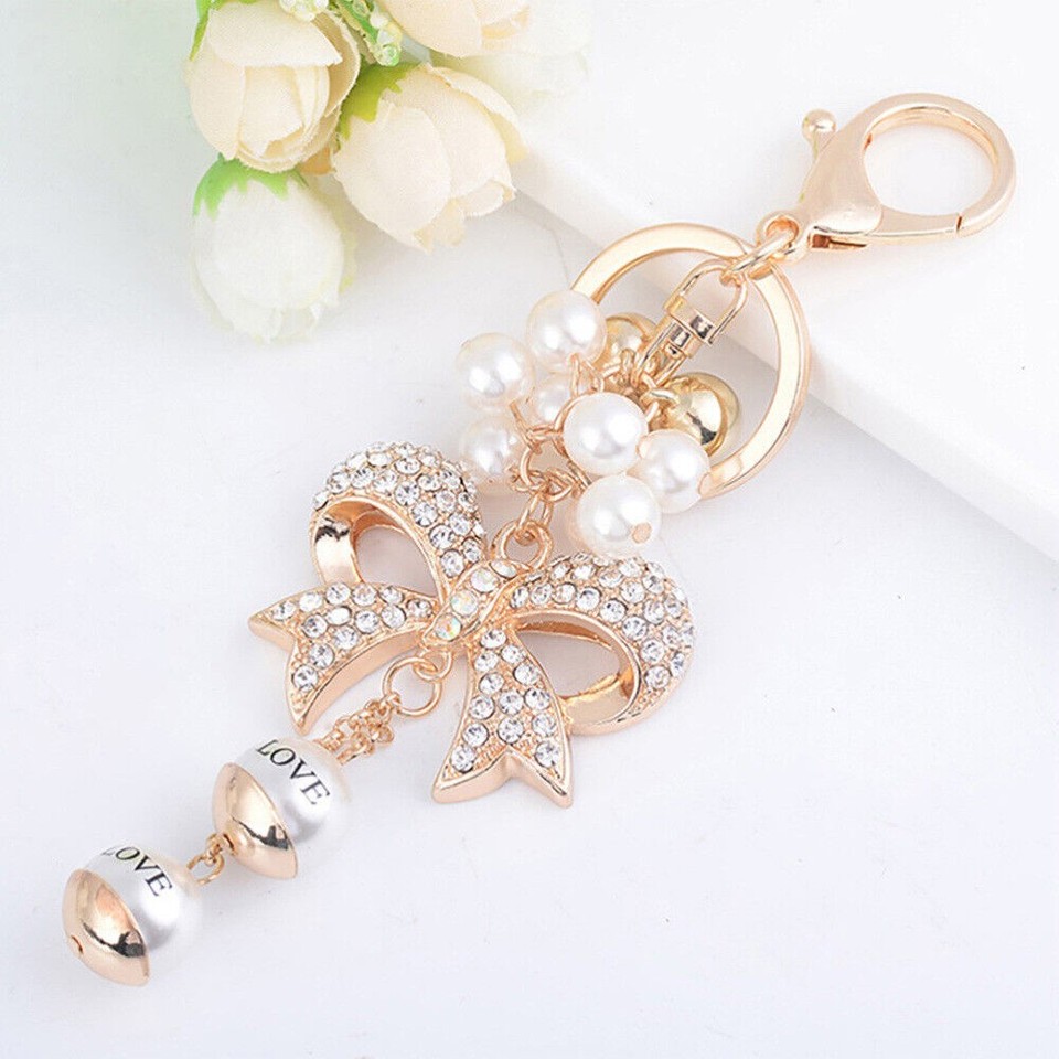 Women Car Keychain Crystal Keychain Fashion Bag Charms Keychain Women ...