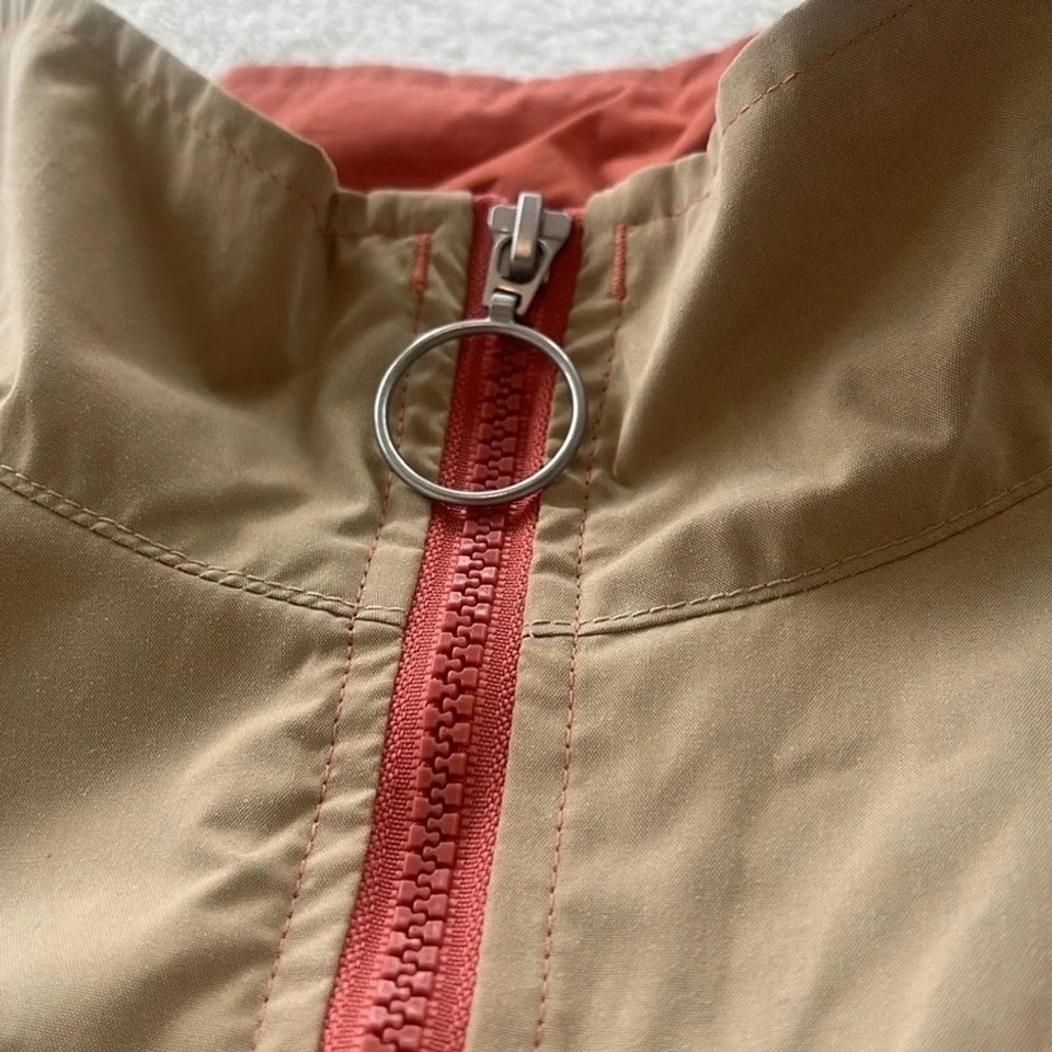 Urban Outfitters Sz L Vintage Color block Wind breaker Jacket Cool ...