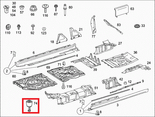 NEW GENUINE MERCEDES BENZ MB W168 W169 W245 JACK PAD PLUG COVER 1PCS ...