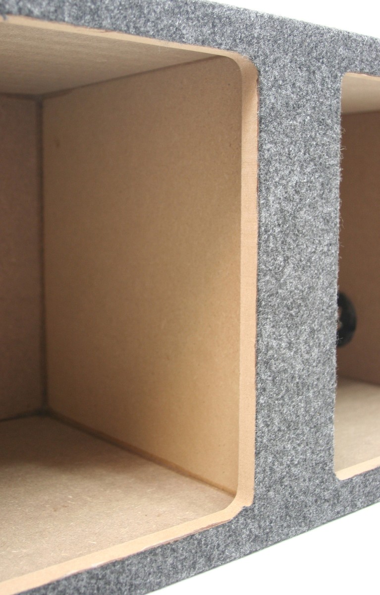 8" Dual Ported Sub Box Subwoofer Enclosure (For Kicker Solo Baric