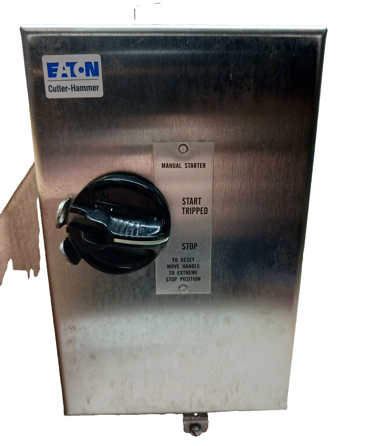 NEW EATON B100W0B STAINLESS STEEL 4X MANUAL MOTOR STARTER 115/230V 1 OR ...