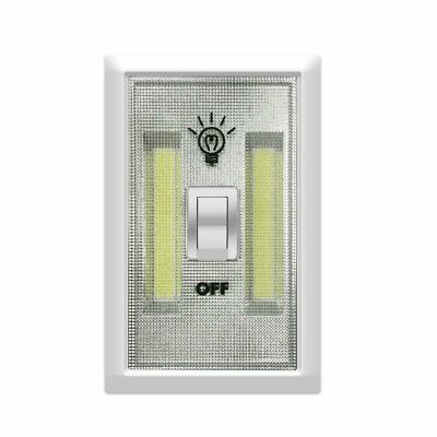 Night Light Switch Portable Easy Mount No Wire 2W 240 Lumen 4 AAA ...