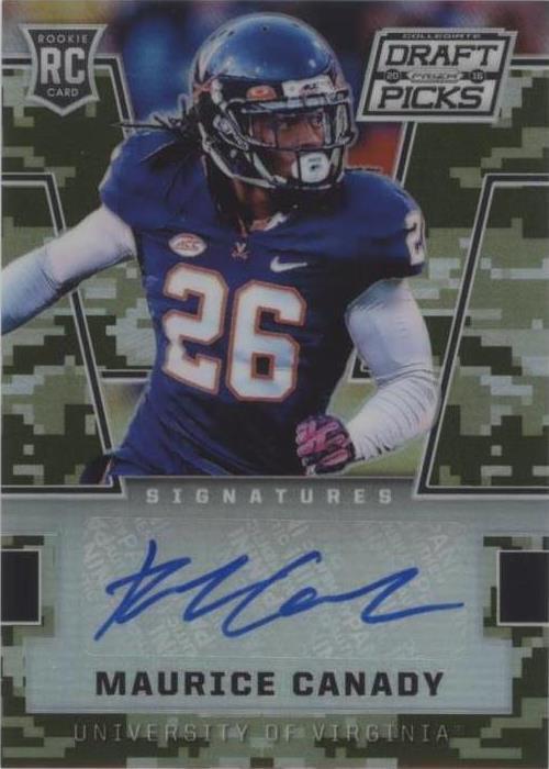 2016 Panini Prizm Collegiate Draft Picks - Draft Picks Maurice Canady ...