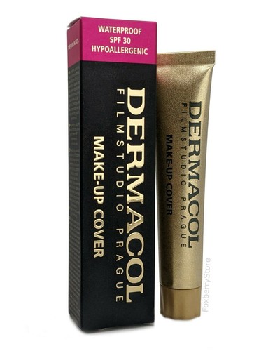 DERMACOL Make Up Cover Foundation Genuine Waterproof Hypoallergenic ...