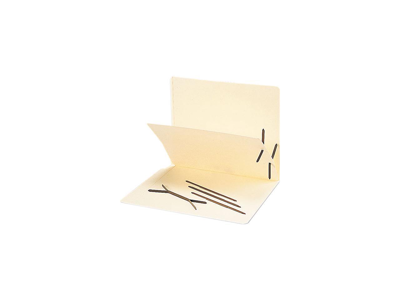 Smead 35051 Twin Prong Paper File Fasteners, One Inch Capacity, Brown ...
