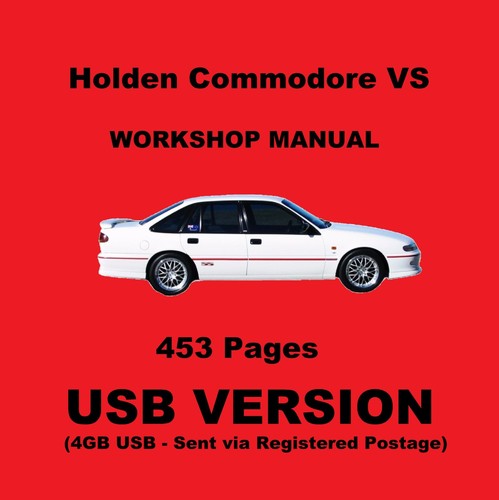 Holden Commodore VS 1993-1997 Workshop Technician Service Repair Manual ...