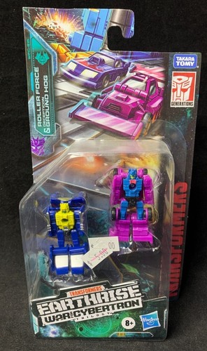 Transformers Earthrise Micromaster-Roller Force & Decepticon Ground Hog ...