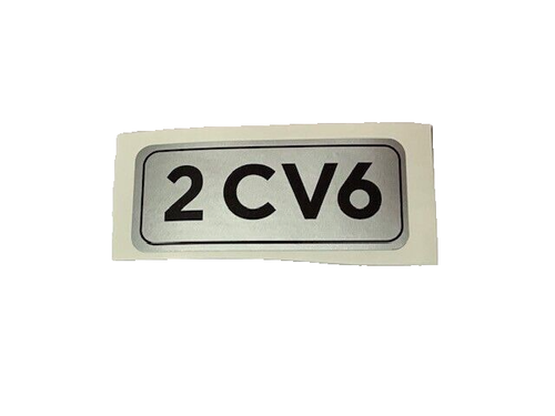 Citroën 2CV 6 Autocollant Aufkleber Logo Sticker Émblème Coffre ...
