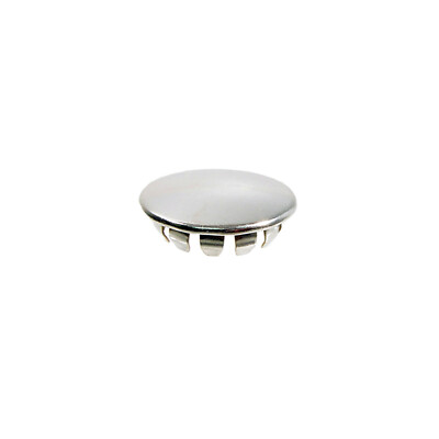 Chrome Plug Button 3/4" Hole Sz, .037"-.093" Max Working Thickness; WF ...