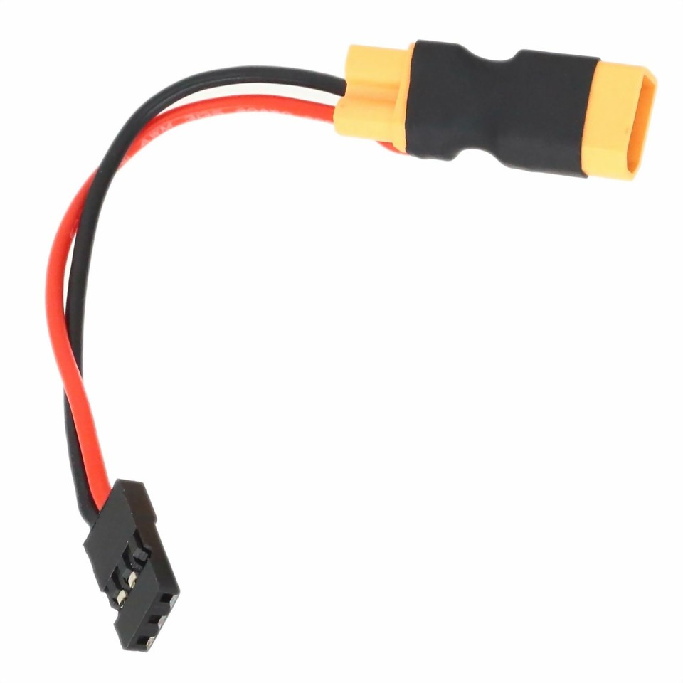 XT30 Male to Female in-line Connector JST JR Futaba Battery Power ...