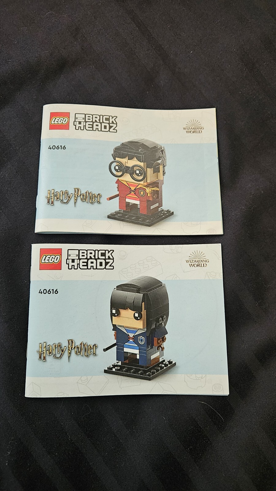 Lego Brickheadz 40616 Harry Potter & Cho Chang Instruction Manuals Only ...