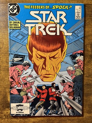 STAR TREK 37 DIRECT EDITION MIKE CARLIN STORY DC COMICS 1987 | eBay