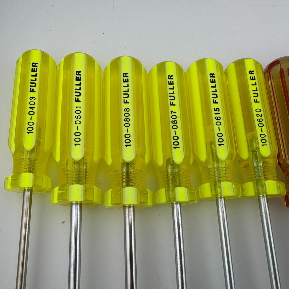 Fuller 11 Piece Screwdriver & Nutdriver Set - Flat Phillips Torx | eBay