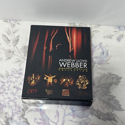 Andrew Lloyd Webber Broadway Favorites Collection DVD 4 Disc Set ...