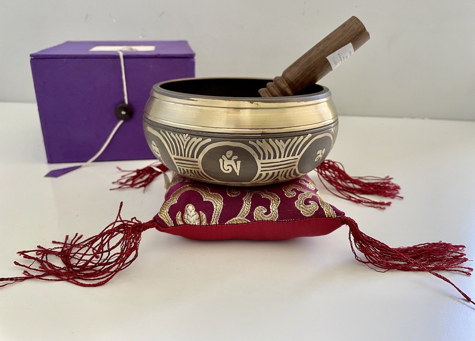 Singing Bowl-Green Tara- Chakra Healing Gift Set-11 cm-Free Postage ...