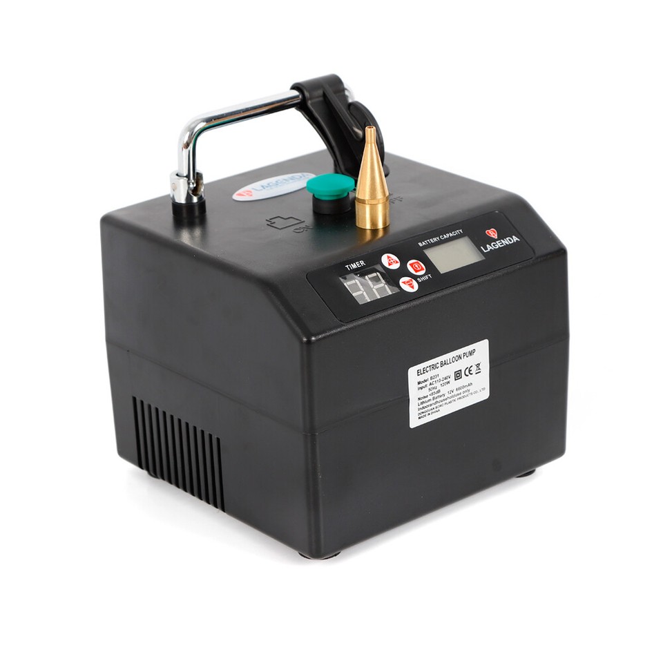 Portable Electric Balloon Pump Balloon Inflator Air Blower (Update ...