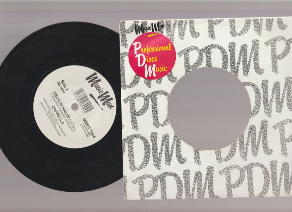Cappella – Helyom Halib 7" (VINYL) Label: Music Man – MMPT 12004 | eBay