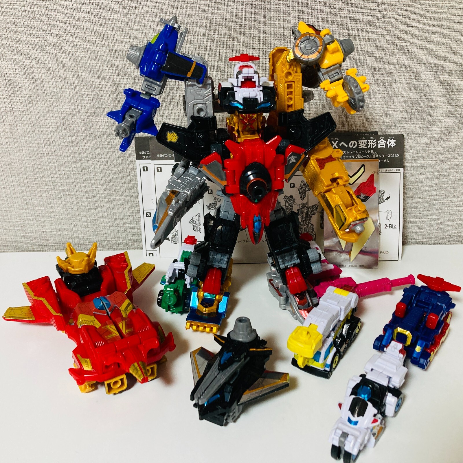 BANDAI Japan Megazord Power Rangers Sentai LupinRanger VS PatoRanger ...