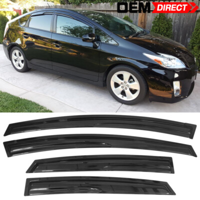 Fits 10-15 Toyota Prius XW30 Mugen Style Window Visor Rain Windshield ...