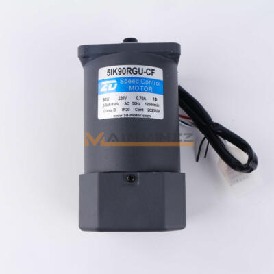New One ZD Speed Control MOTOR 5IK90RGU-CF 90W 220V 0.70A 1250r/min ...
