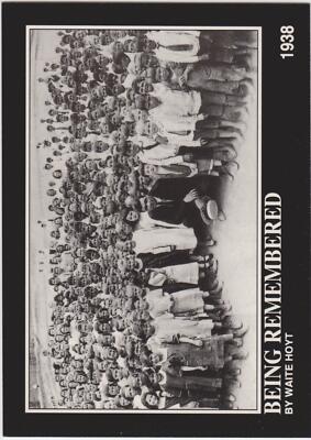 1992 Megacards Babe Ruth Remembered by Waite Hoyt #157 Yankees Baseball ...