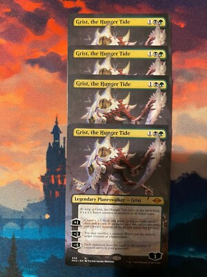 MTG Modern Horizons 2 Grist the Hunger Tide Borderless x 4 | eBay