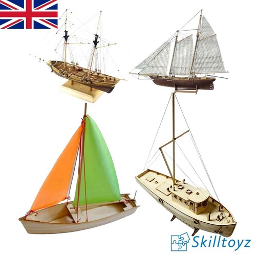 IQ Complex Wooden Model Boat & Ship Kits Adult 3D Laser Cut DIY Self ...