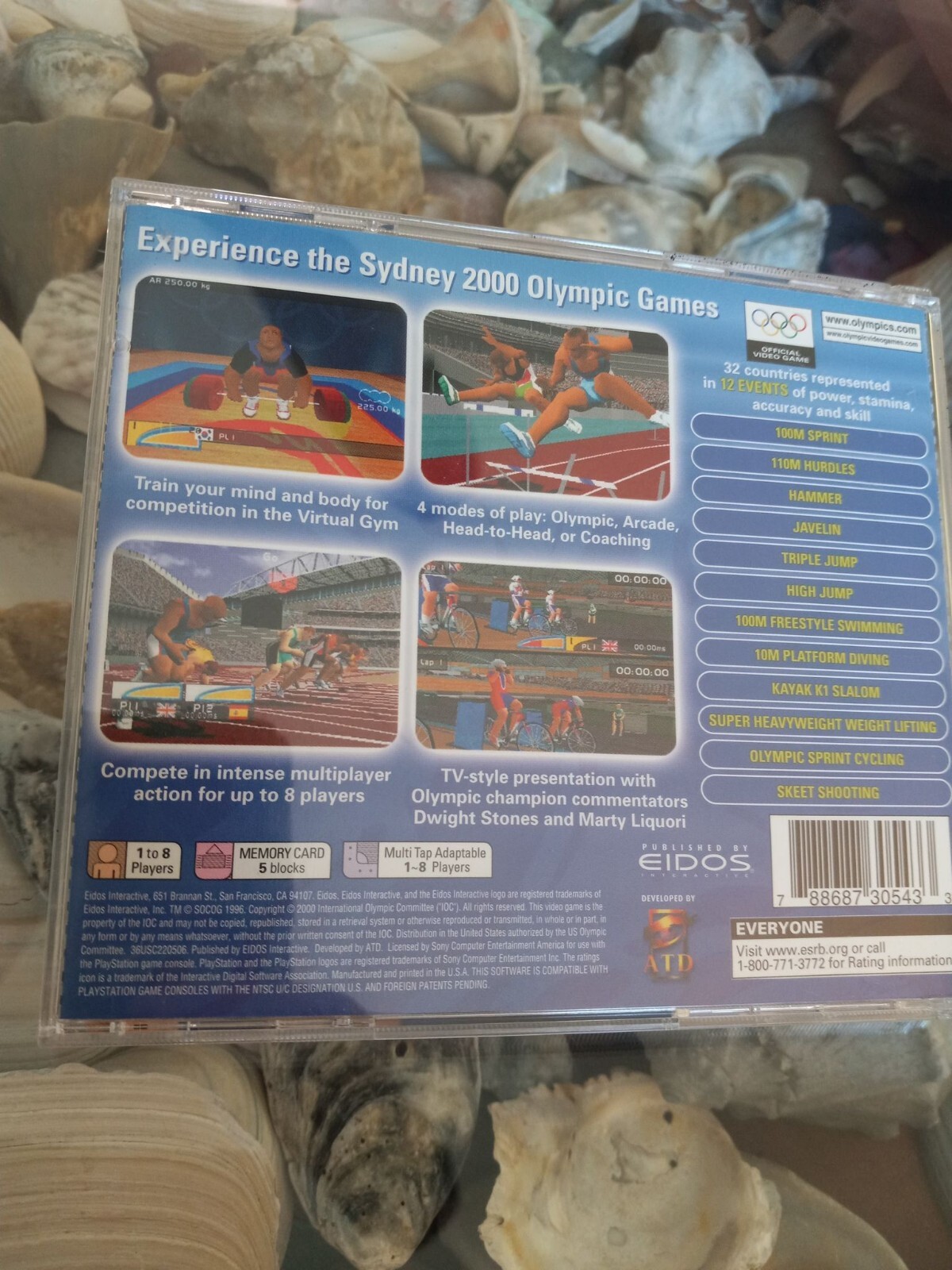 Sydney 2000 Olympic Summer Games Playstation One PS1 PSX Video Game ...