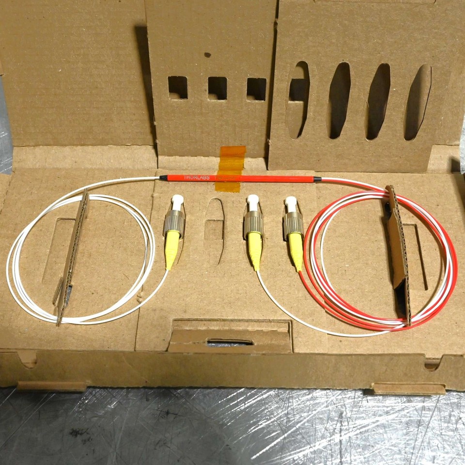 ThorLabs 1x2 Narrowband Fiber Optic Coupler TN632R5F1 (NEW) | eBay