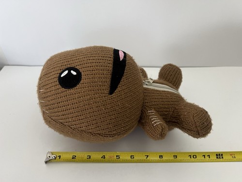 Little Big Planet 2 Sackboy 10'' Plush PlayStation PS3 Character Zipper ...