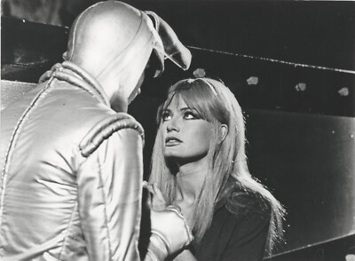 Photo originale Marisa Mell John Phillip Law Diabolik Mario Bava | eBay