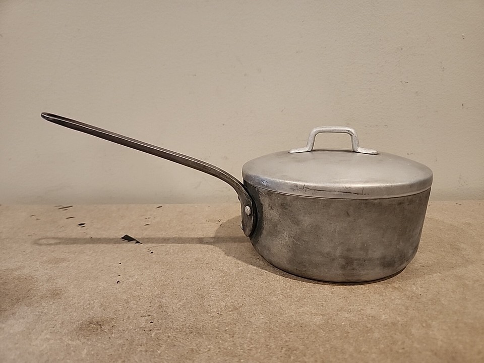 Magnalite GHC Professional 3 Pc Set 12" Skillet, 3 qt Pot w Lid, 1 qt ...