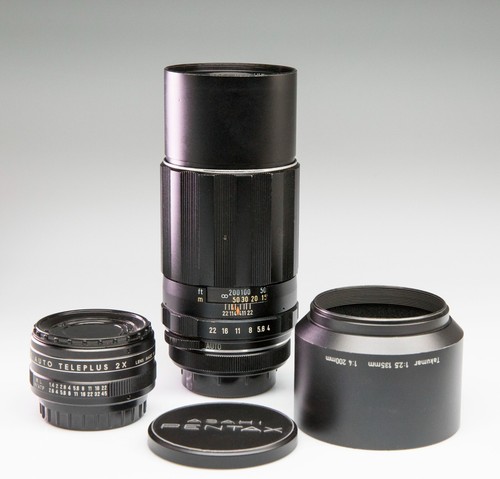 PENTAX Super-takumar 200/4+ Aps Auto Teleplus 2 X | eBay
