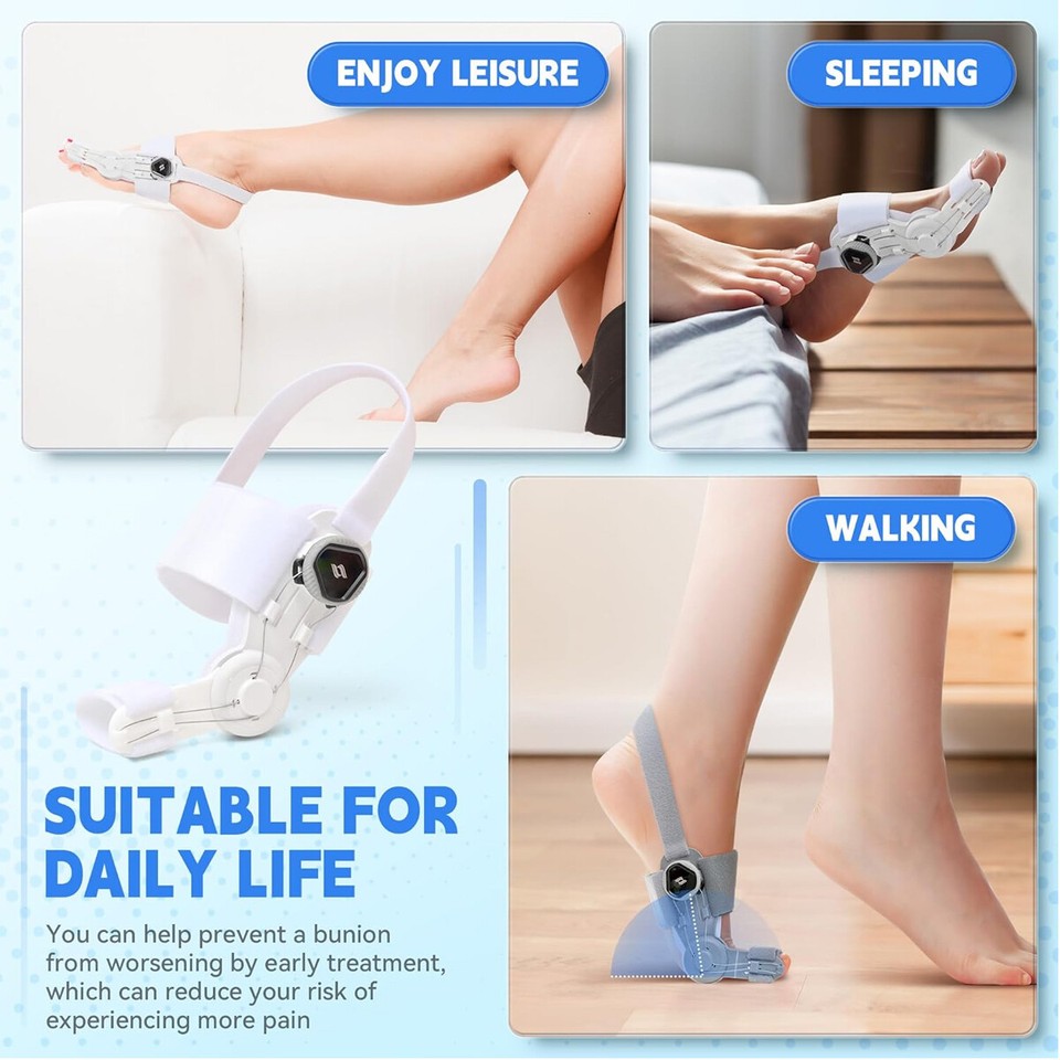 Bunion Fix Toe Hallux Valgus Corrector Big Toe Straightener for Men ...