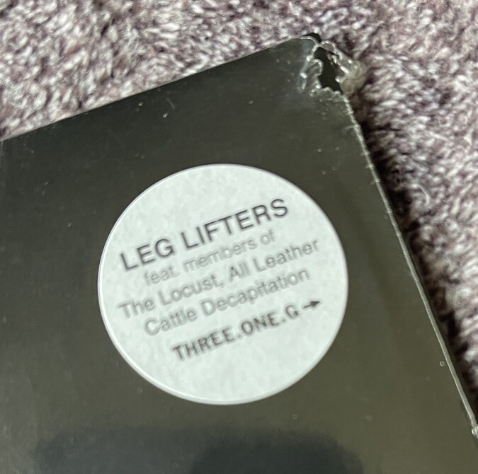 Leg Lifters (vinyl, Three One G, 2014) 7” record Punk Noise New The ...