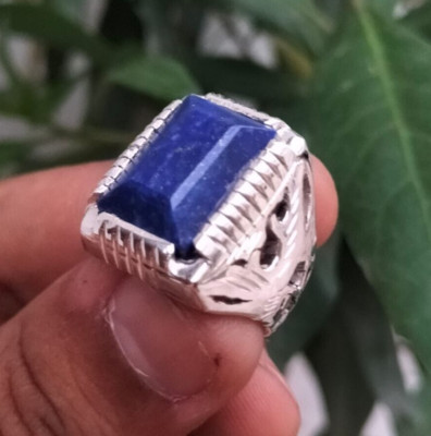 Original Lapis Lazuli Stone Elegant Natural Lapis Ring Real Lajward ...