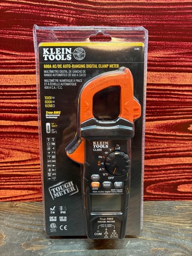 Klein Digital Clamp Meter 600A (CL800) (PACKAGE DMG) (NEW) | eBay