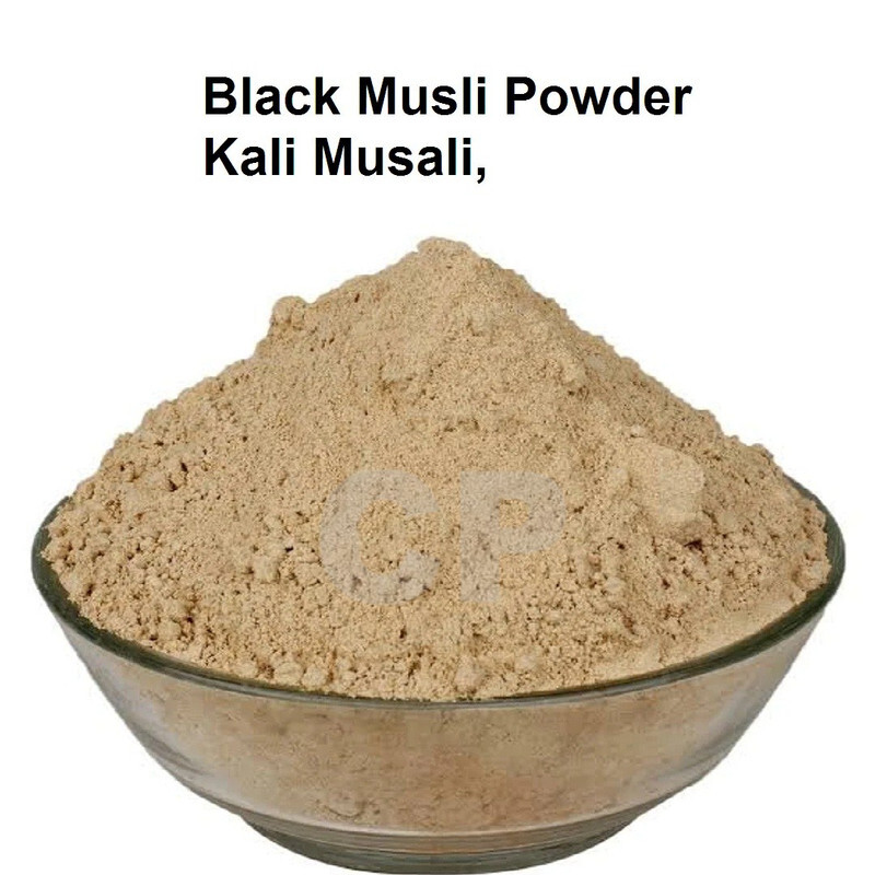 Black Musli Powder Kali Musali Curculigo Orchiodes Powder 100gm (3.5 OZ ...