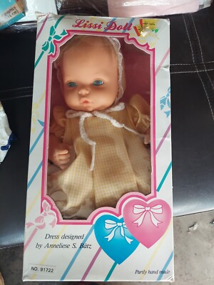 New in Box Lissi Doll Two Hearts Collection Black Baby Doll Anneliese S ...