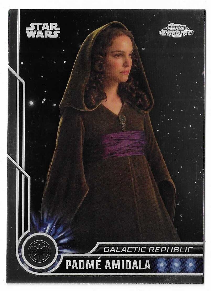 2023 Topps Chrome Star Wars Padme Amidala Card #49 | eBay
